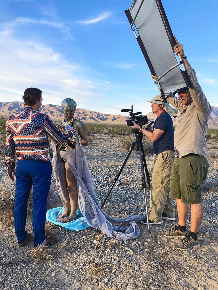 Working with an Alien - Greg McDonald | Writer-Director-Photographer