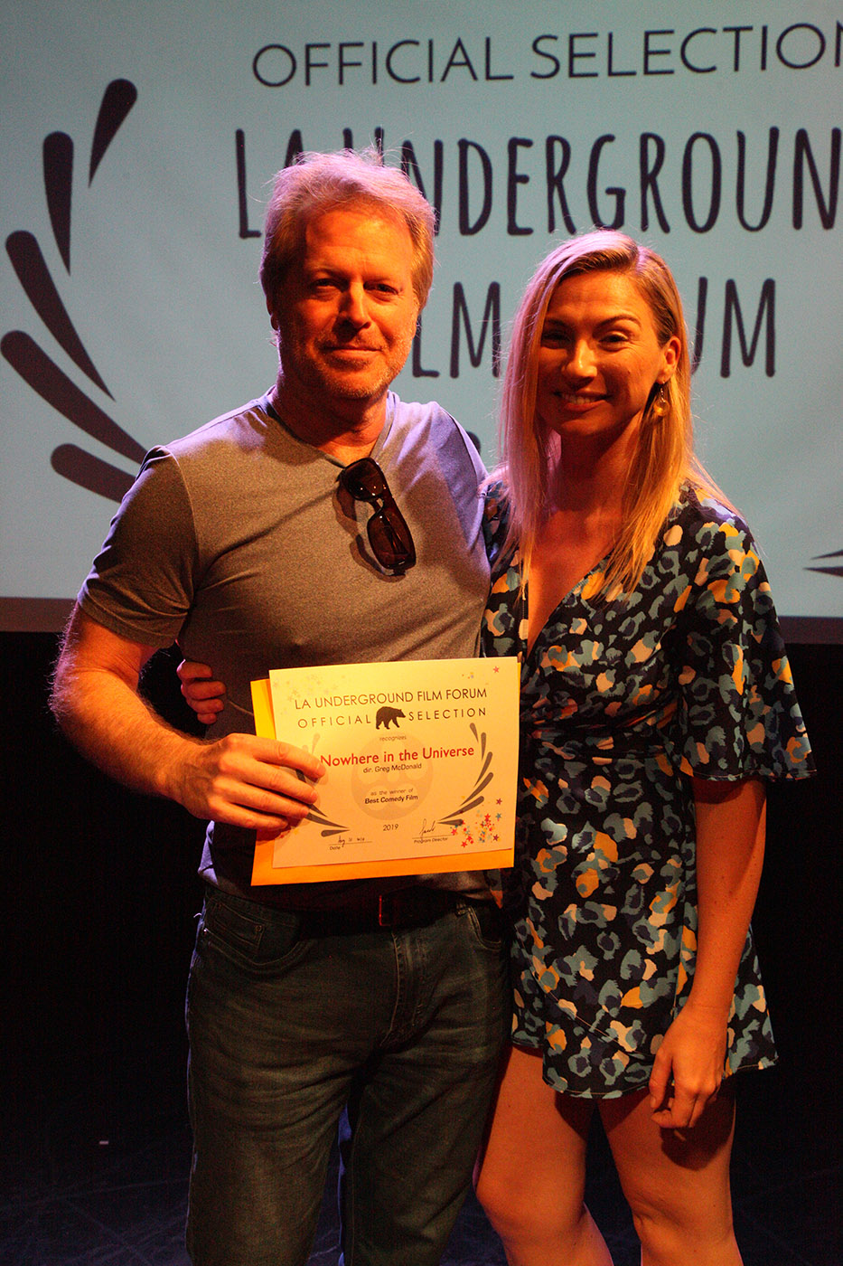 Best Comedy Film - Greg McDonald | Writer-Director-Photographer
